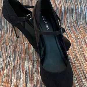 Black Call It Spring Platform Heels on Poshmark